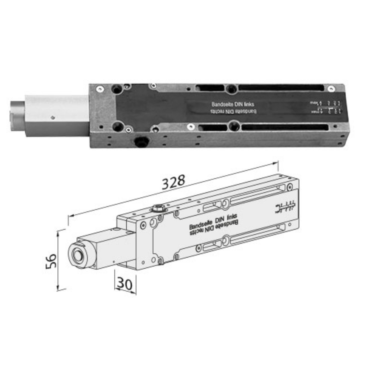 ECO TS 61 EFR - Feststellanlage von ECO Schulte | Links | 350100000A05611