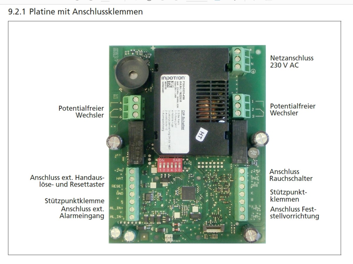 Hekatron FSZ Pro - Feststellanlagen-Zentrale Pro